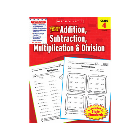 Addition & Subtraction, Multiplication & Division Success with Seri...