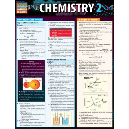 Science Study Laminated Guides: Chemistry 2 EDM4666403, 9781423233046
